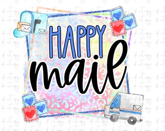 Happy Mail Png | Etsy