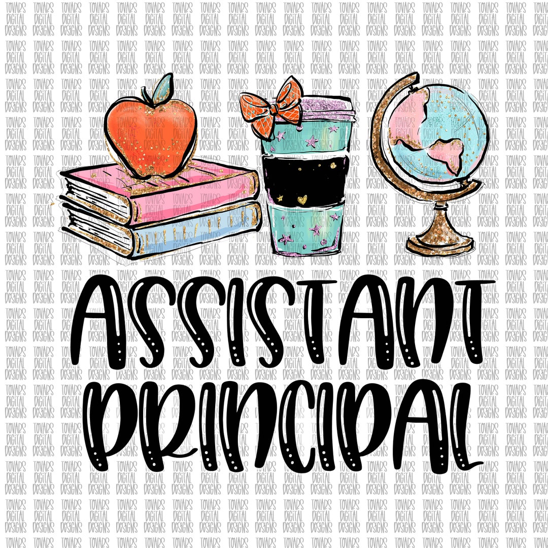 Assistant Principal Sublimation Download, Assistant Principal PNG ...