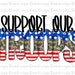 Support Our Troops Png Design, Support Our Troops Design, Military ...