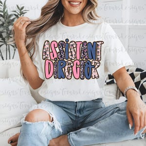 Director & Assistant Director PNG Files: T-shirt Design - Etsy