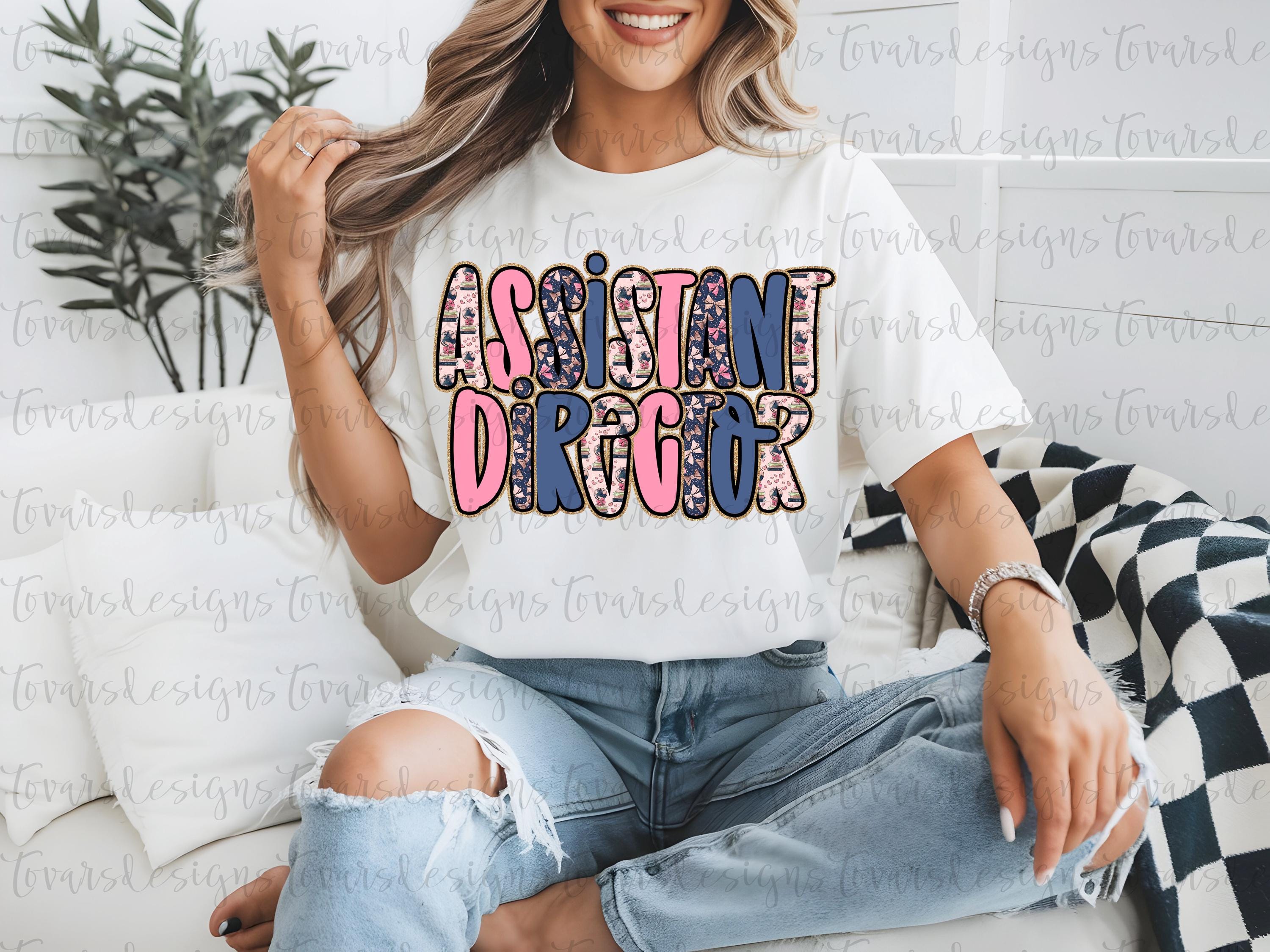 Director & Assistant Director PNG Files: T-shirt Design - Etsy
