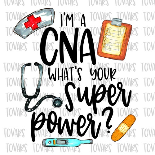 I'm A Nurse What's Your Super Power SVG Cut File - Etsy