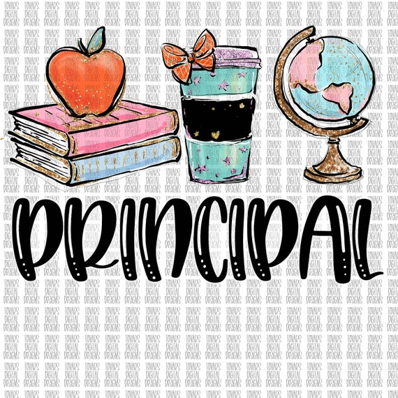 Principal Sublimation Download Assistant Principal PNG - Etsy