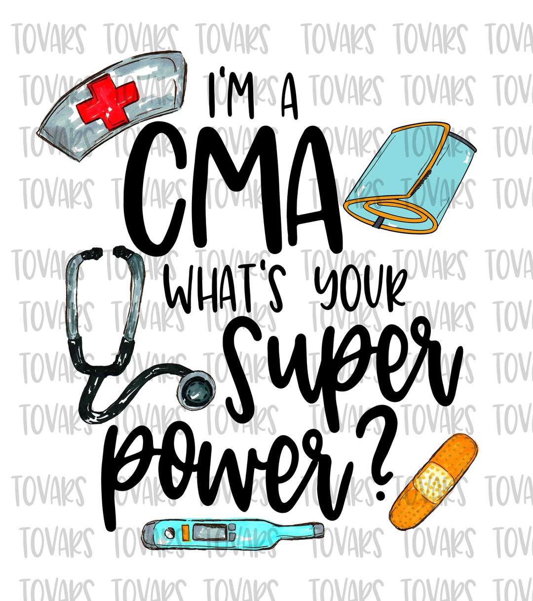 CMA Super Power Design: Sublimation PNG Download - Etsy