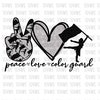 Peace Love Payroll Sublimation Png Digital Download, Peace Love Payroll ...