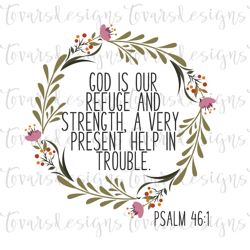 Psalm 46 1 - Etsy