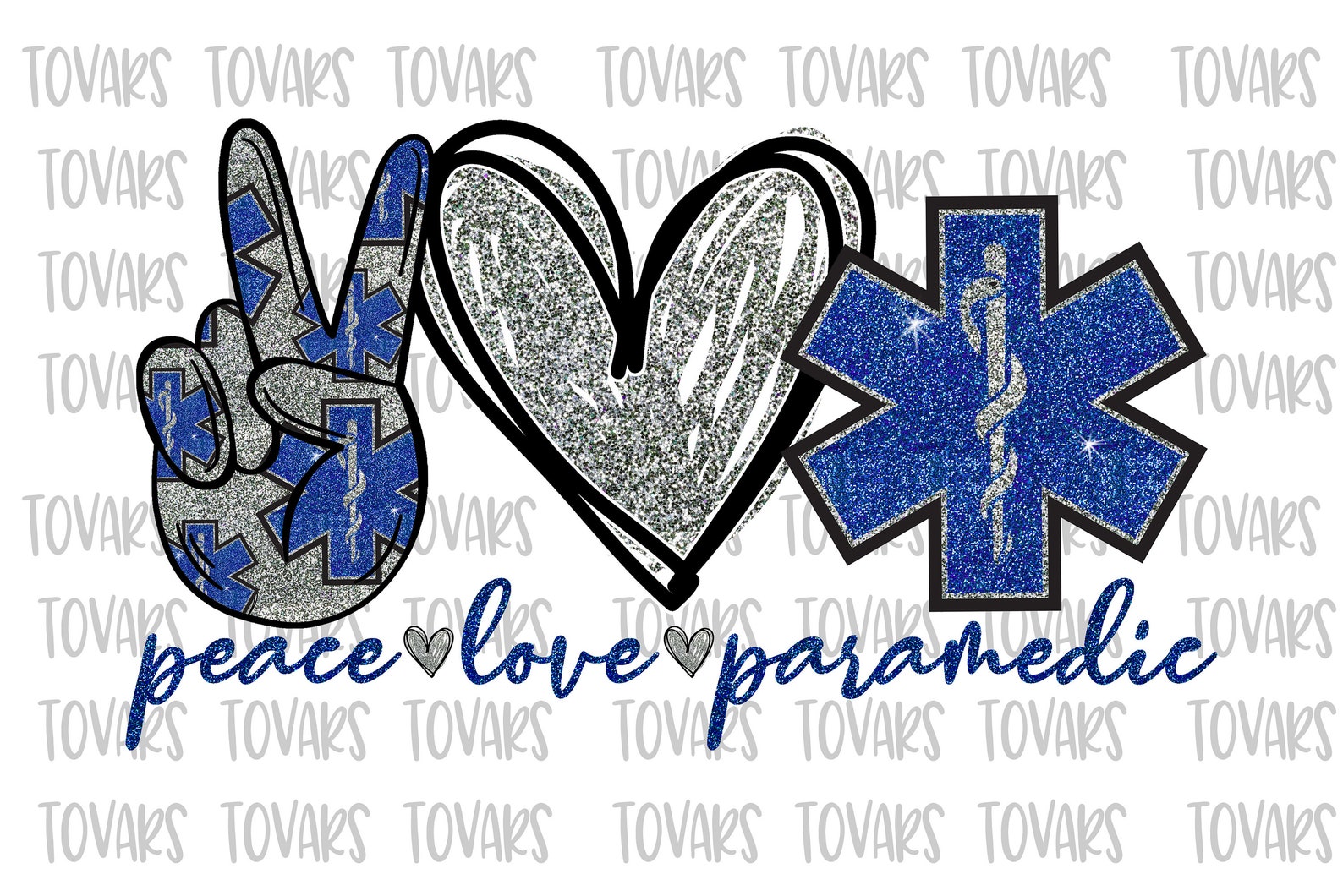 Peace Love Paramedic Sublimation Png Digital Download, Paramedic Png ...