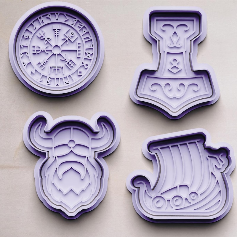 Viking Cookie Mold - Etsy