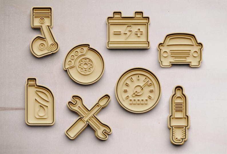 Auto Service Cookie Cutters | Cookie Cutters | Cookie Cutters | Cookie ...