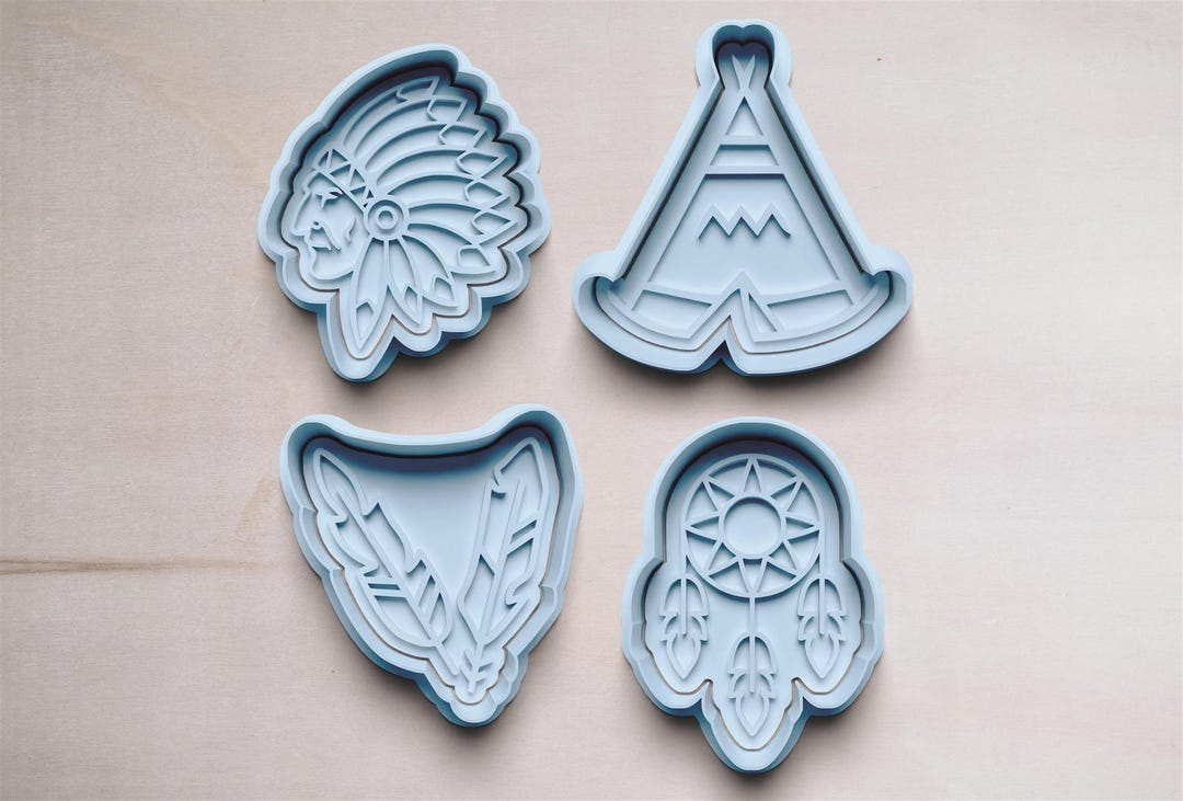 Native Americans Cookie Cutter | Cookie Cutter | Cookie Cutter | Cookie ...