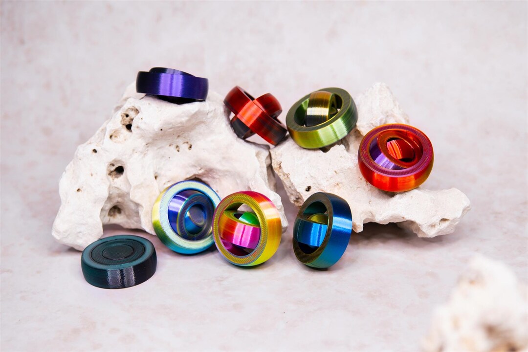 Spinning Top Anti-stress Toy Stimming Toy Desk Toy Fidget Toy Moving ...