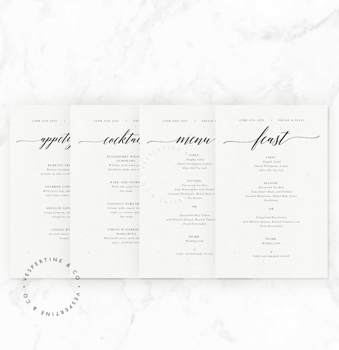 Editable Menu Template Printable Menu Template Cocktail - Etsy UK
