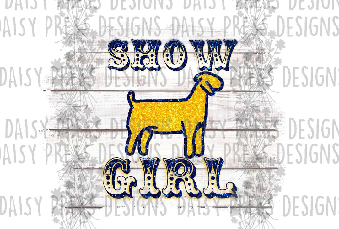 Show Girl Goat PNG - Etsy
