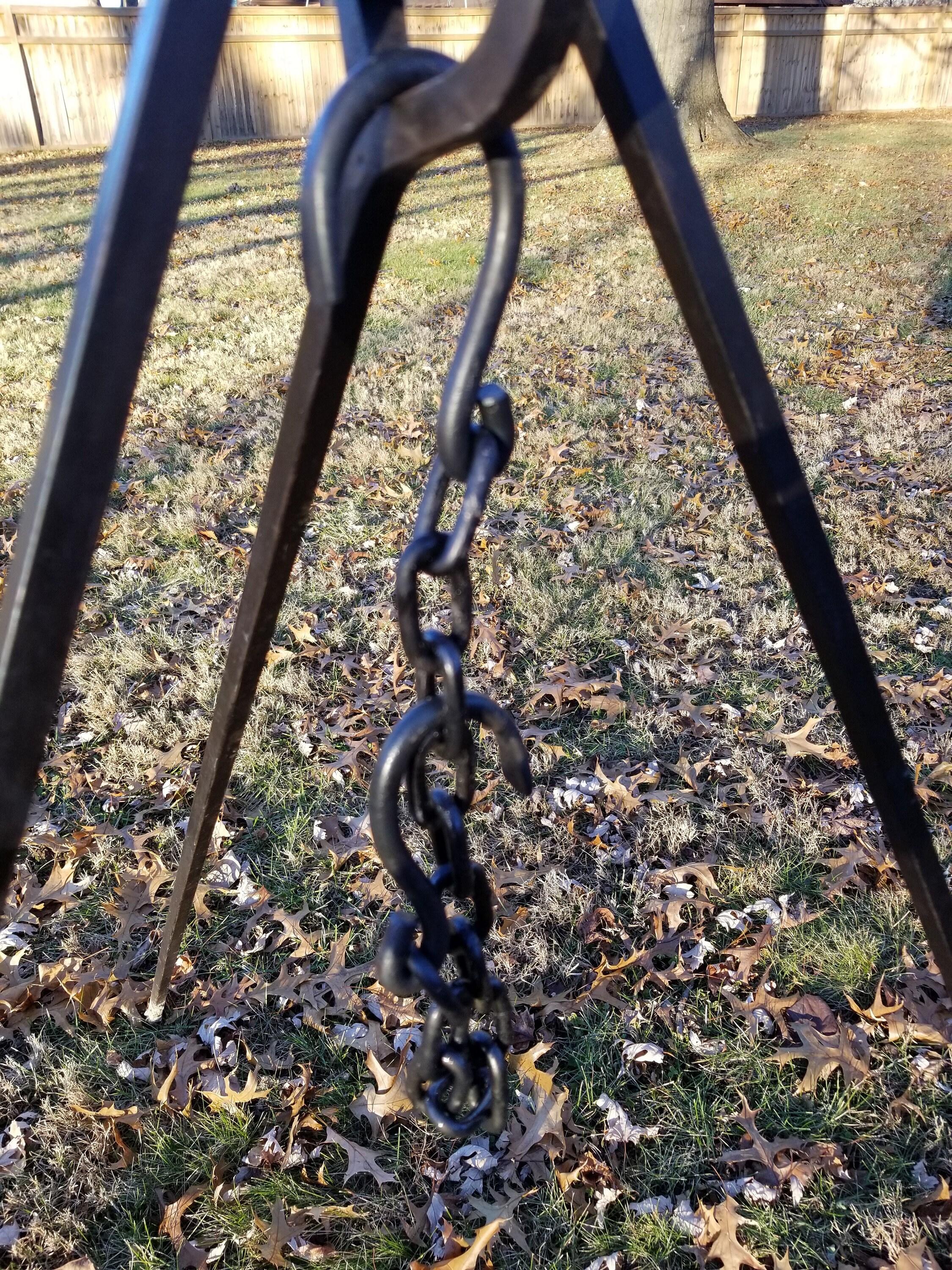 Tripod Chain, Trammel Hook Chain