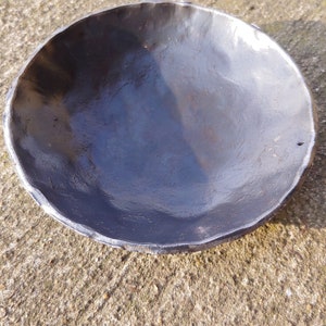 Hand Forged Metal Bowl *bowl *metal Bowl *edc Tray - Etsy