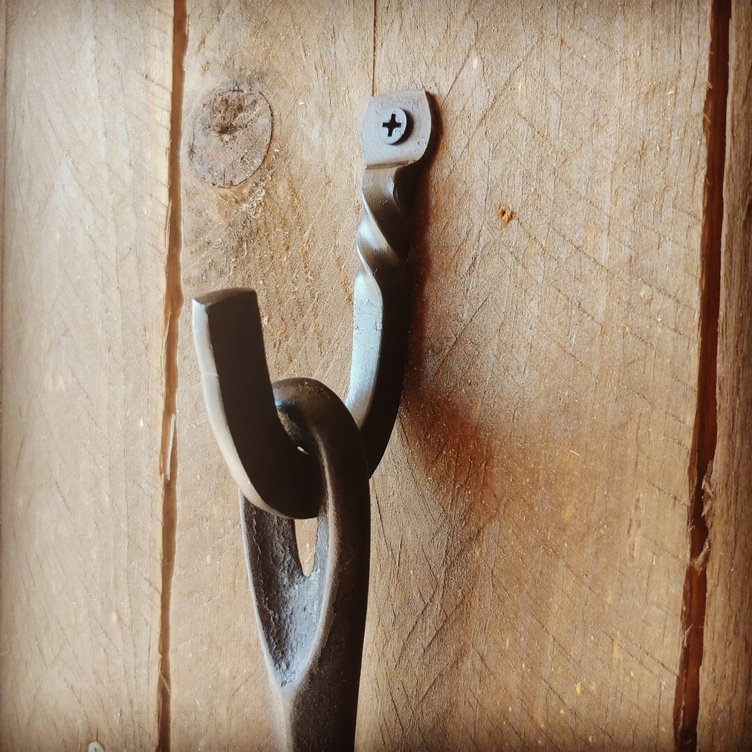 Twisted Cast Iron Skillet Hooks *skillet Hooks *pot Hooks *kitchen ...