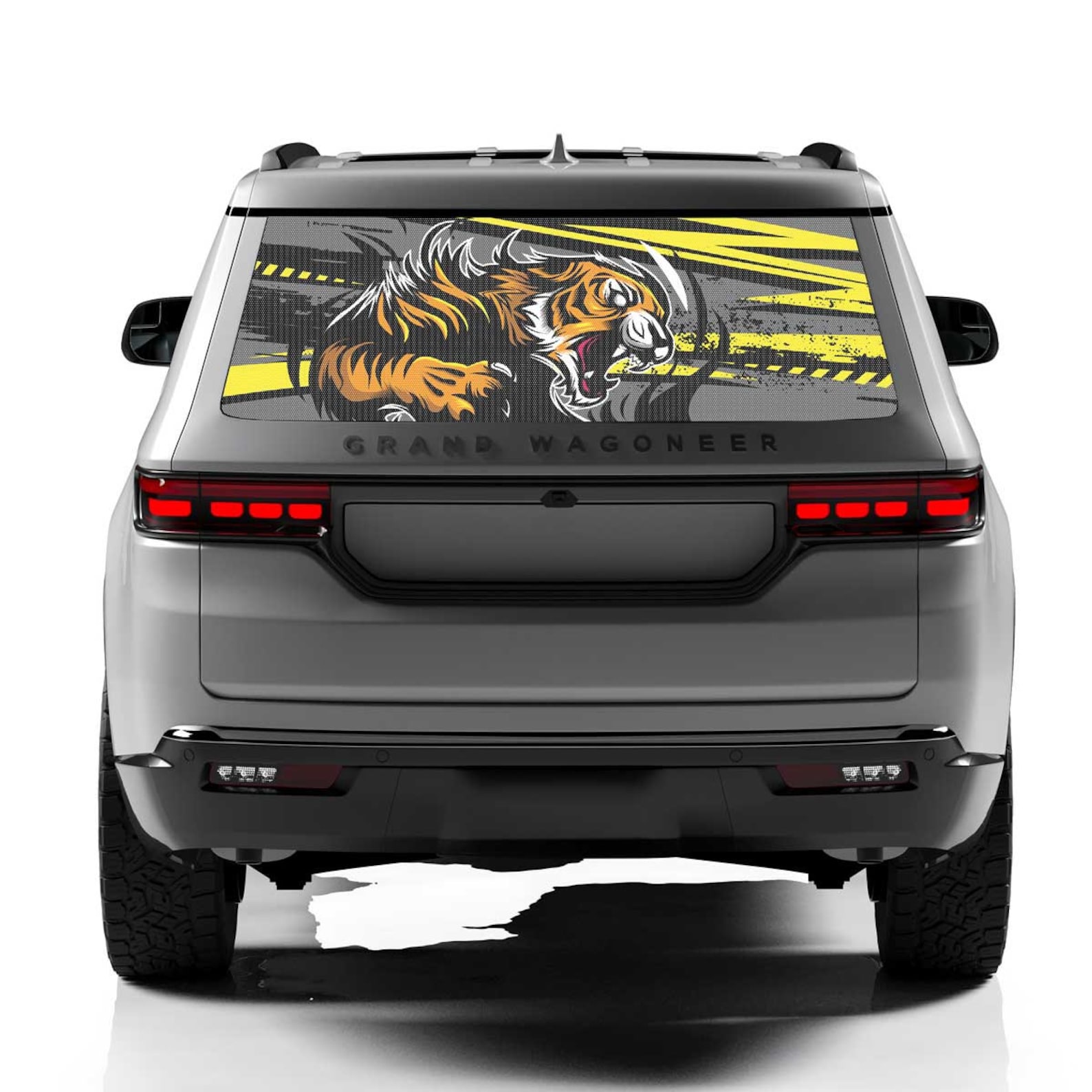 American Flag Rear Window Graphic Decals for Truck SUV Van - Etsy