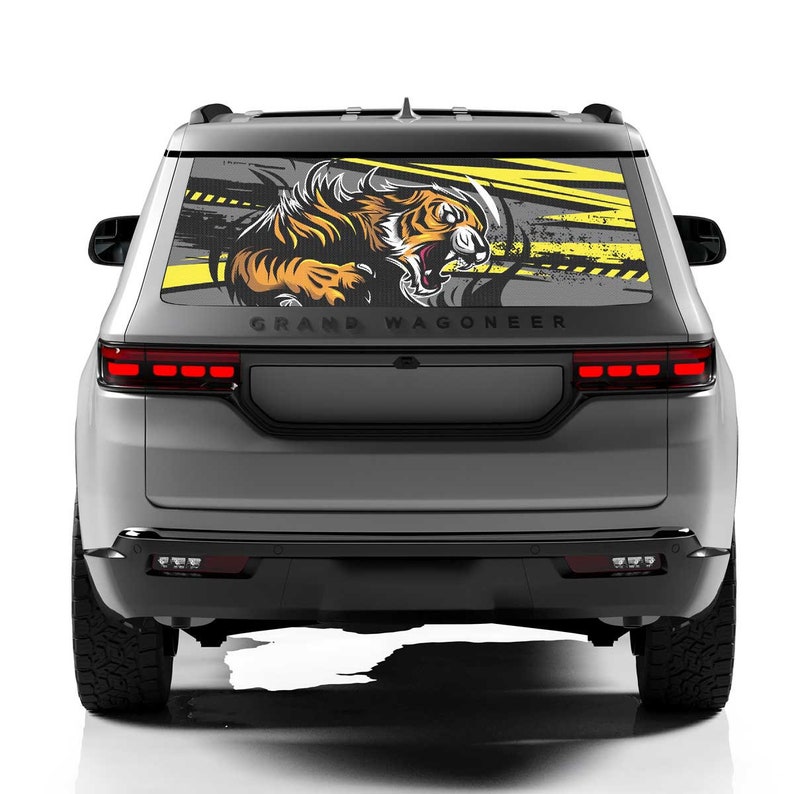 American Flag Rear Window Graphic Decals for Truck SUV Van Cars - Etsy