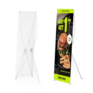 Custom X-stand Banners PET Banner – Lightweight, Portable & Durable ...