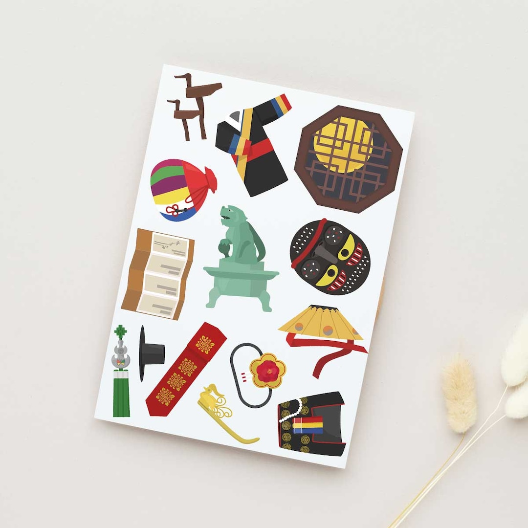 Temporary Tattoos Korean Traditional Imagery, Shining Korea Tattoo ...