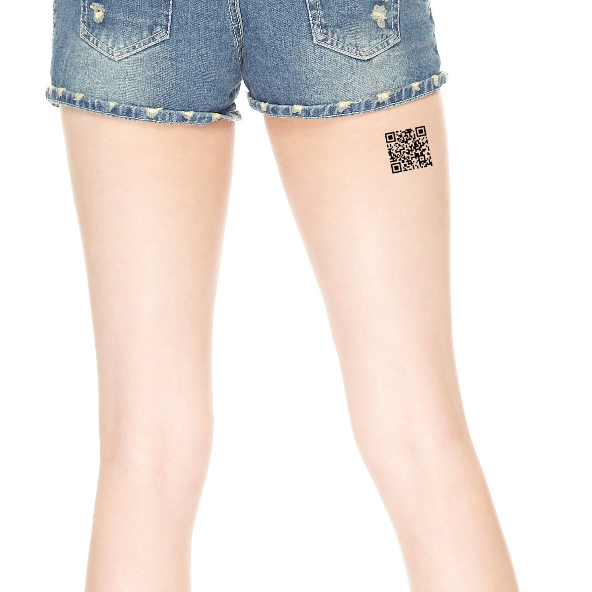 12pcs Custom QR Code Temporary Tattoos - Etsy