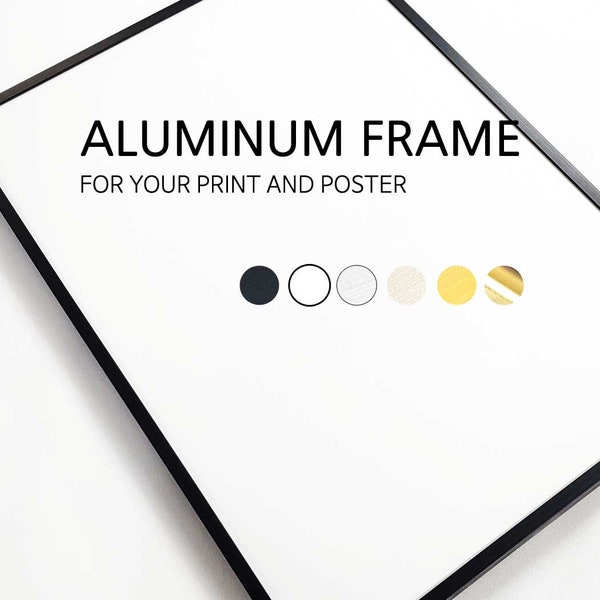 Custom Metal Poster Frames - Etsy