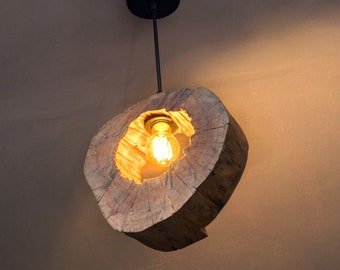 Wood beam light | Etsy