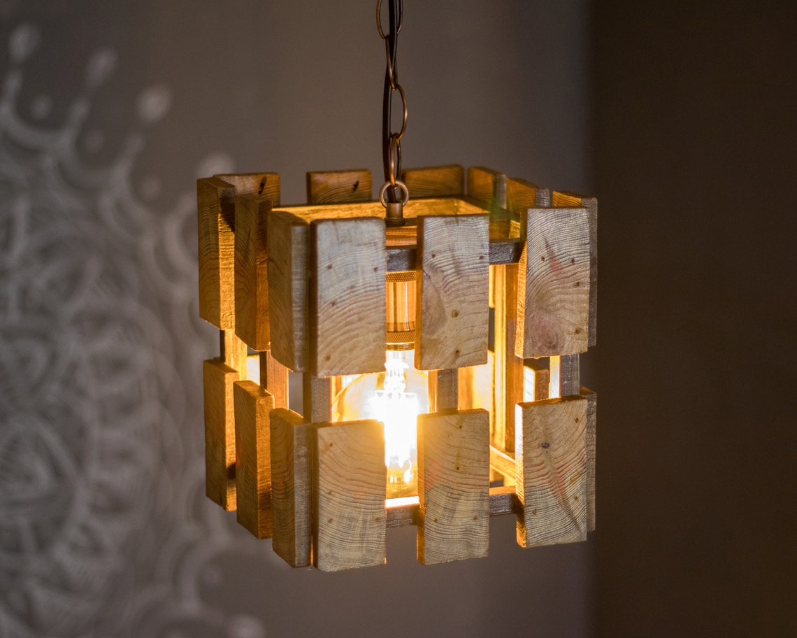 Slice Wood Pendant Light Wood Pendant Lamp Ceiling Fixture - Etsy