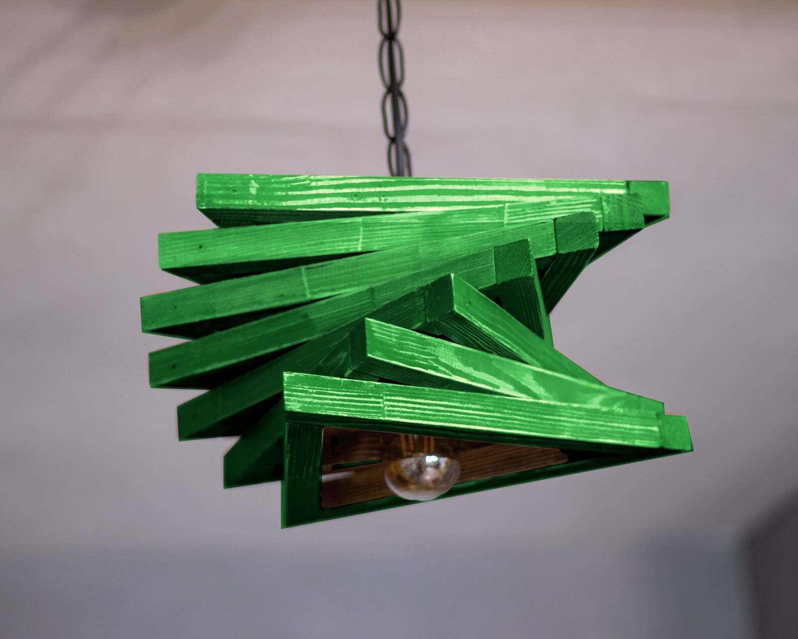 Wooden Hanging Light Wood Pendant Lamp Wooden Lighting - Etsy