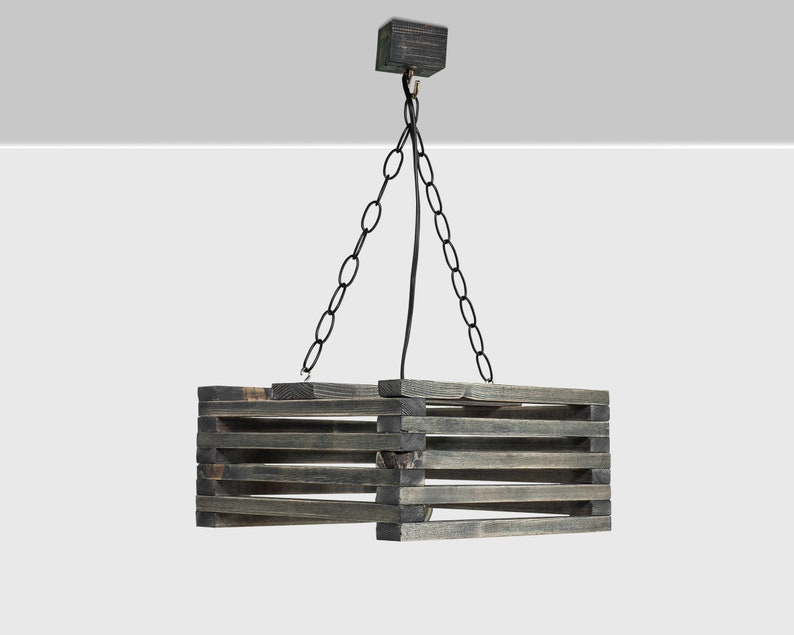 Wooden Hanging Lamp Pendant Lighting Wood Lamp Ceiling Wood - Etsy