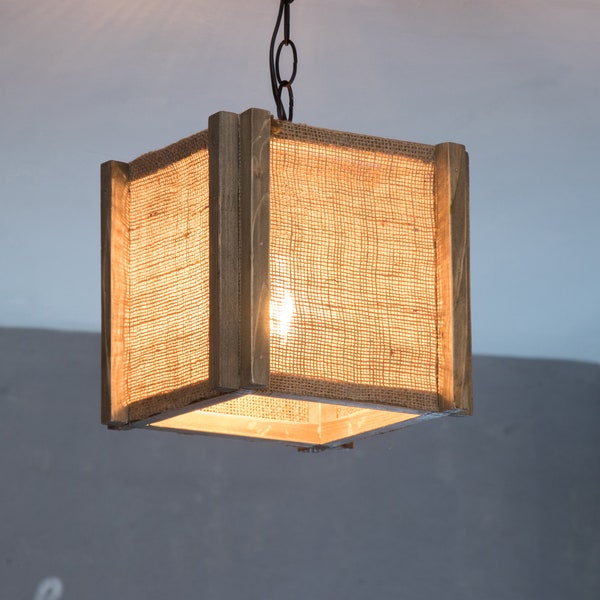 Burlap Lampshade - Etsy