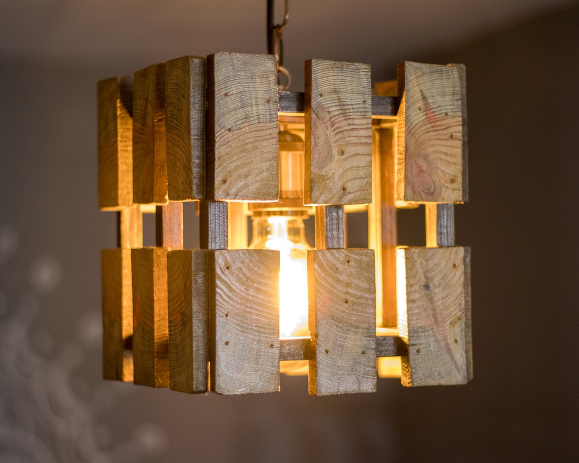 Slice Wood Pendant Light Wood Pendant Lamp Ceiling Fixture - Etsy