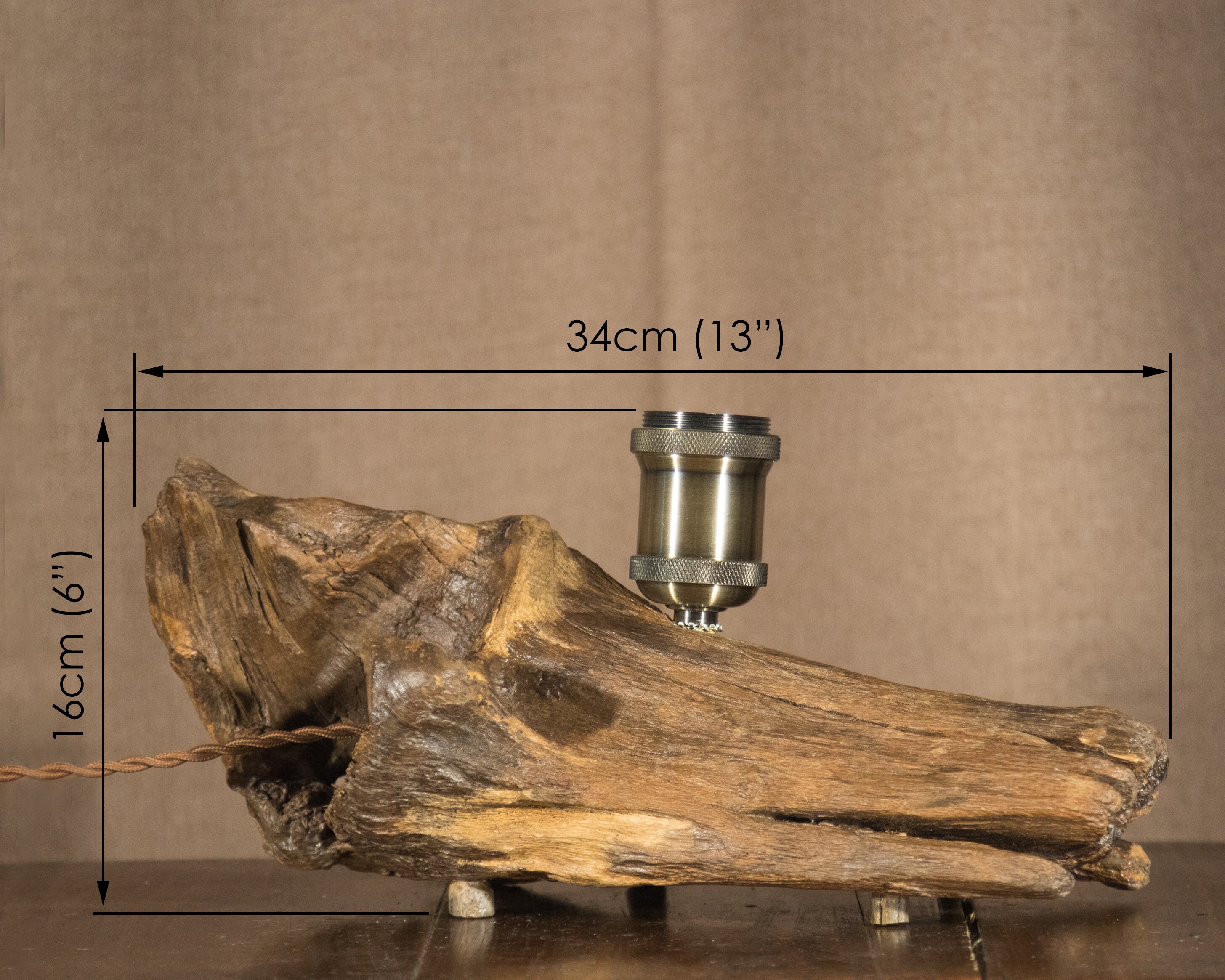 Driftwood Light Wood Lamp Wood Rustic Light Table Wood - Etsy