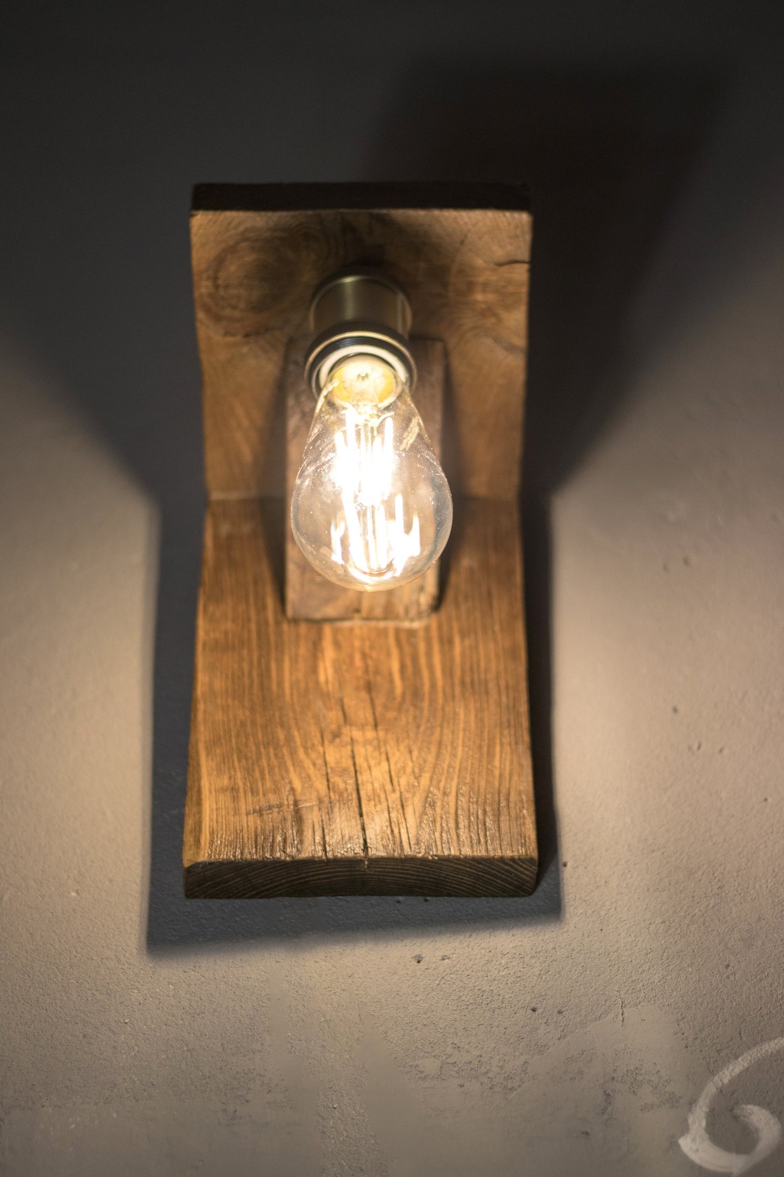 Wood Sconces Wood Wall Light Wall Lamp Shade Wood Wall - Etsy