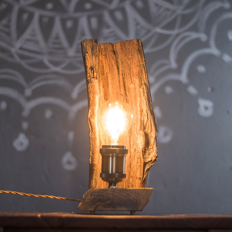 Rustic Lamps - Etsy
