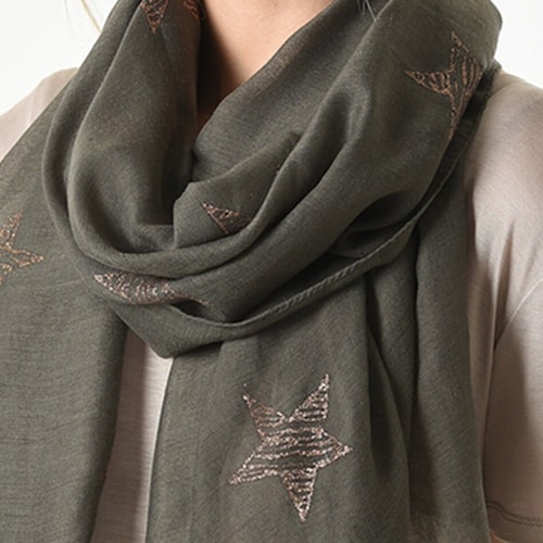 Star Scarf Women Personalised Scarf Gift for Her Celestial - Etsy UK