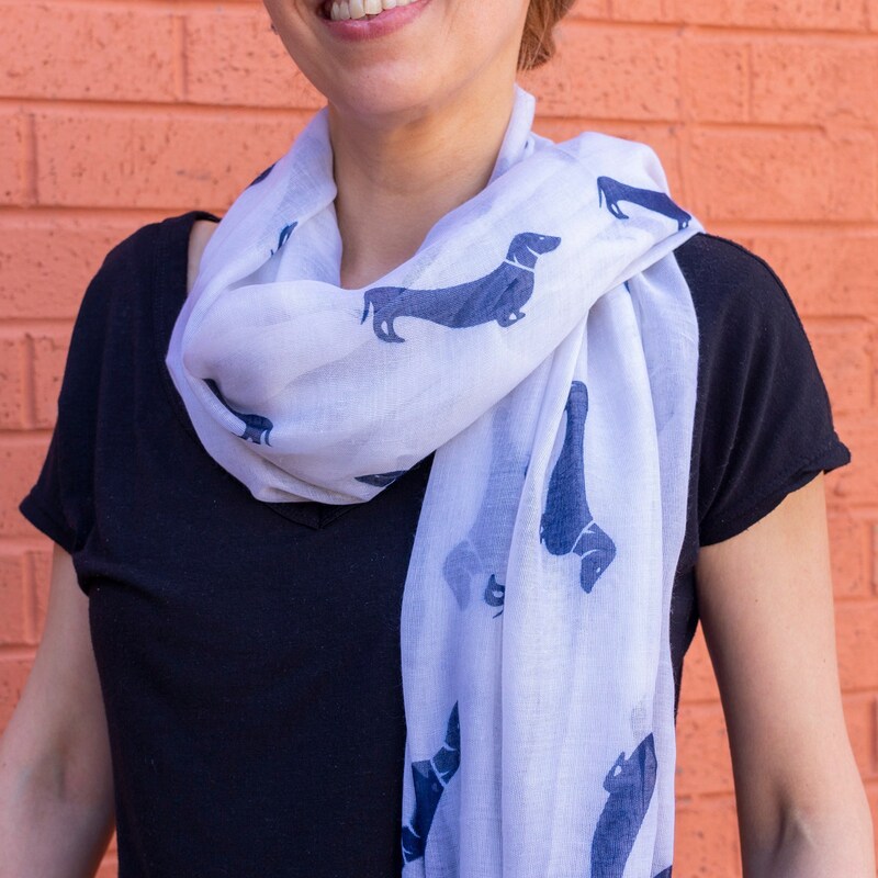 Dachshund Scarf - Etsy