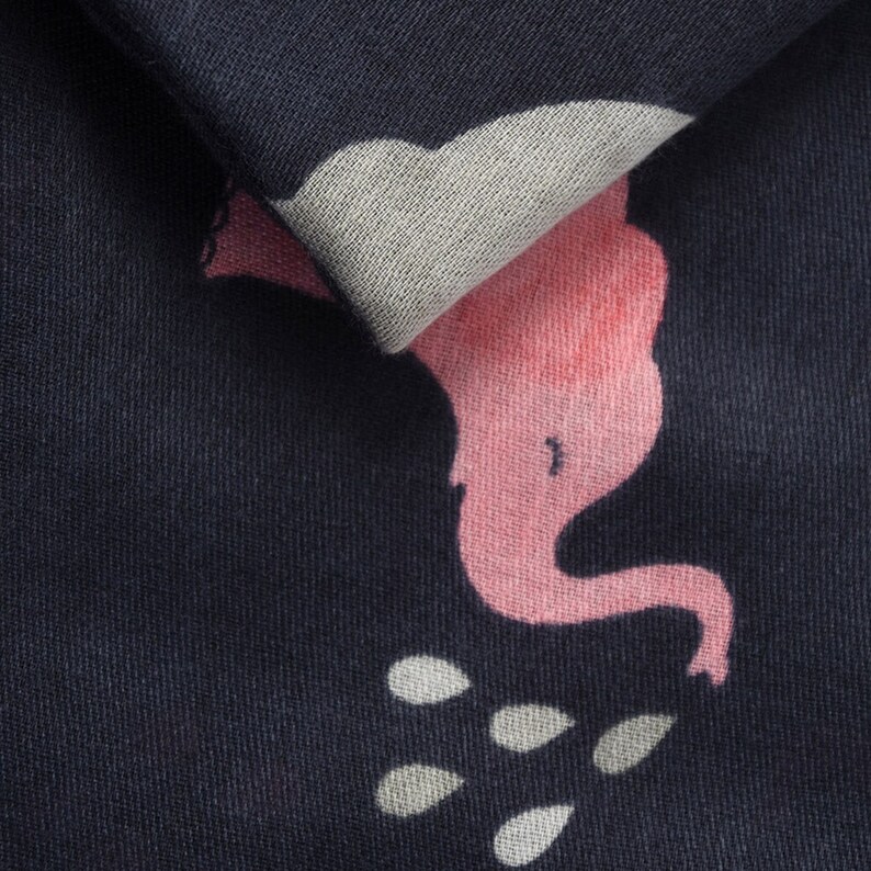 Elephant Scarf, Womens Personalised Scarf, Gift for Her, Tassles Scarf ...
