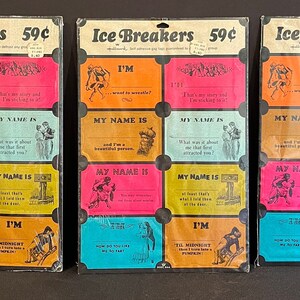 Hallmark Ice Breakers Name Tags - Etsy