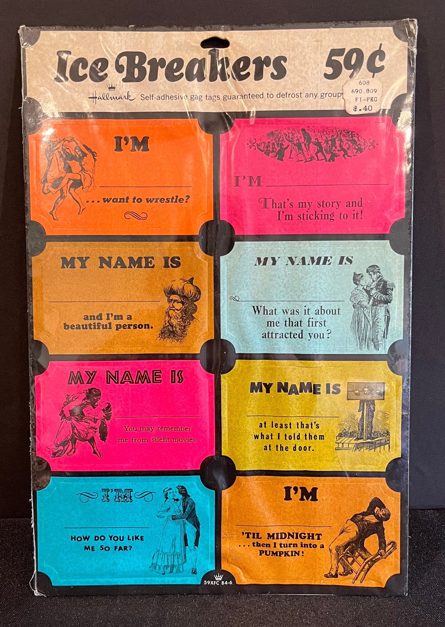 Hallmark Ice Breakers Name Tags - Etsy