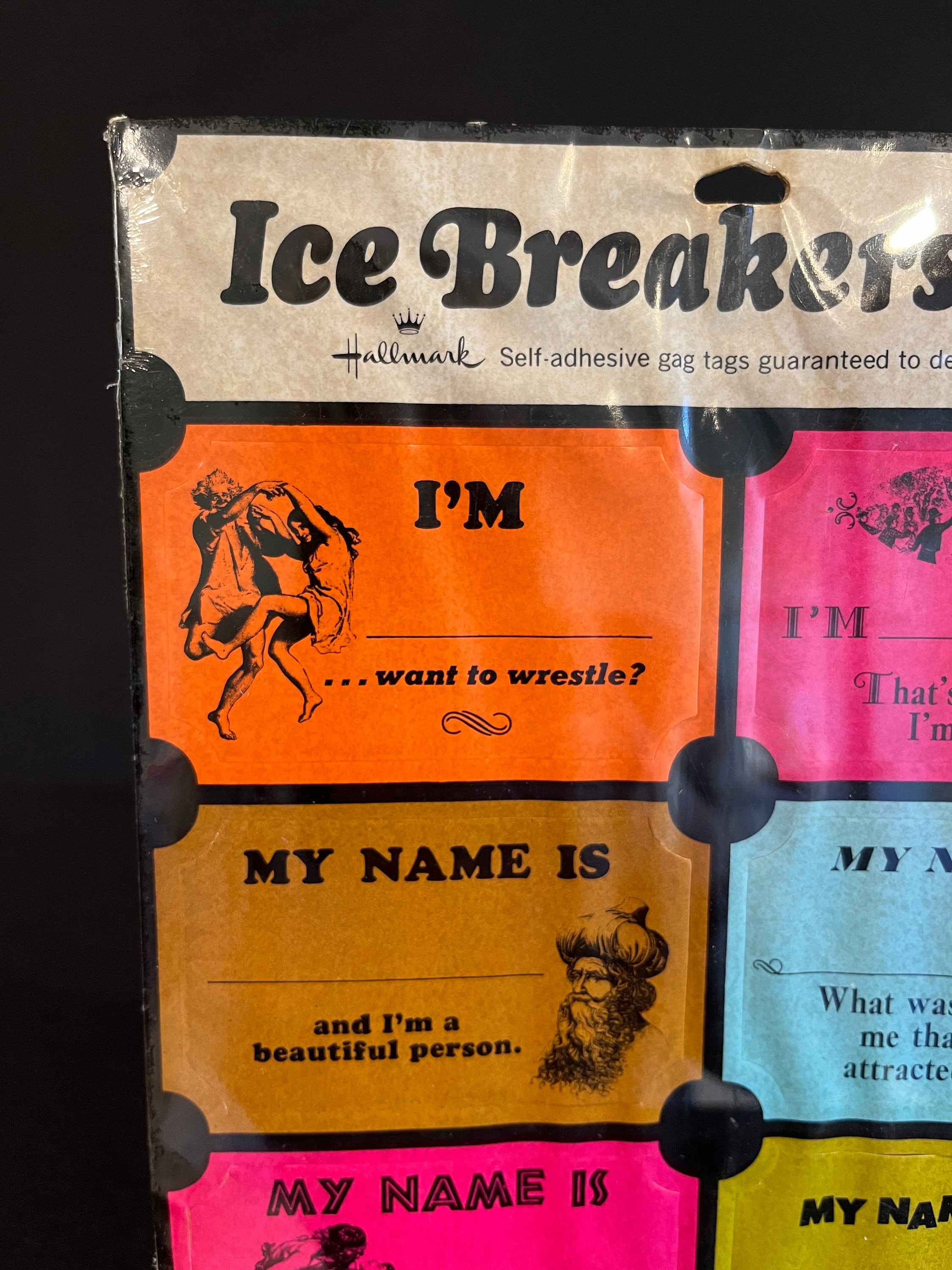 Hallmark Ice Breakers Name Tags - Etsy
