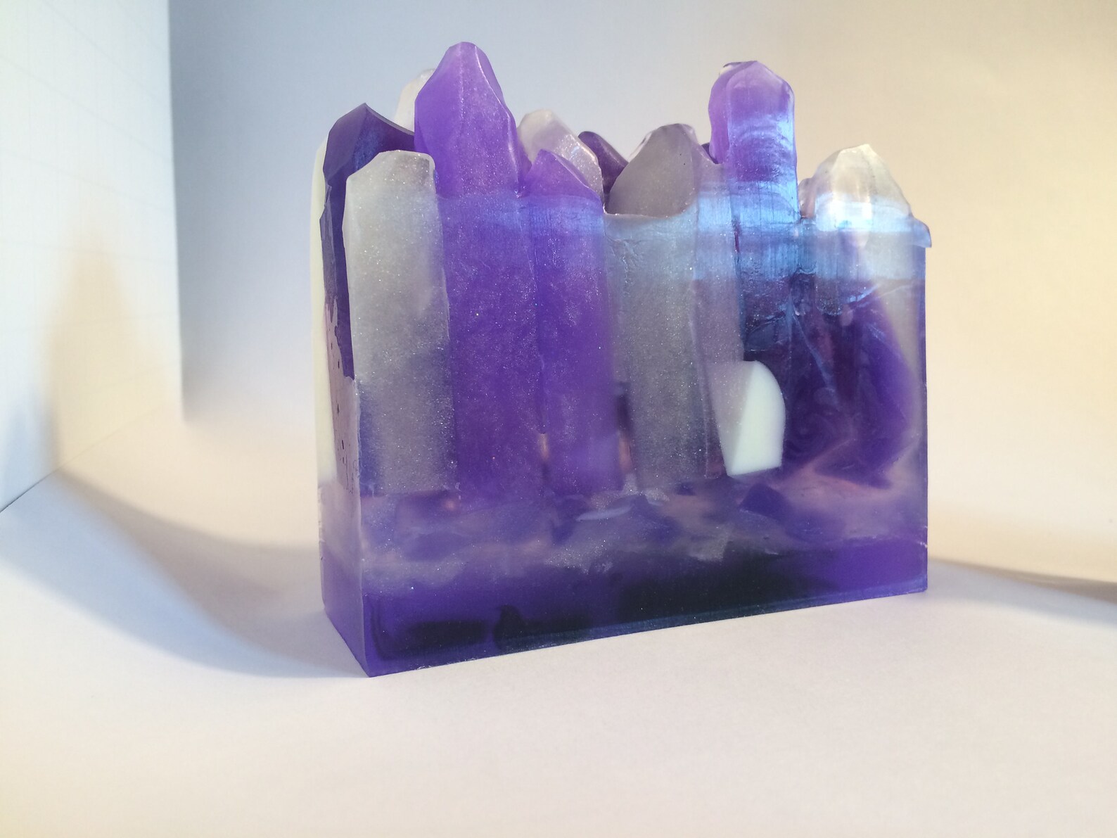 Amethyst Crystal Soap Handmade Artisan Soap Small Batch - Etsy