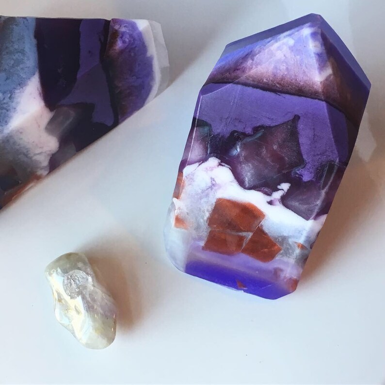 Ametrine Crystal Soap Handmade Artisan Soap Self Care Bath - Etsy