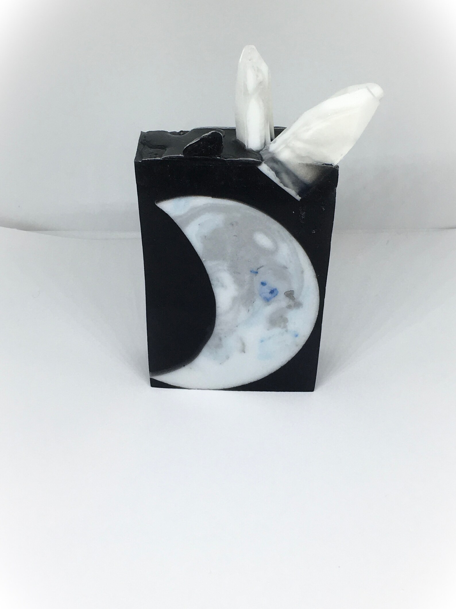 Crescent Moon Soap, Moon Crystal Soap, Outer Space, Galaxy, Galaxy Soap ...