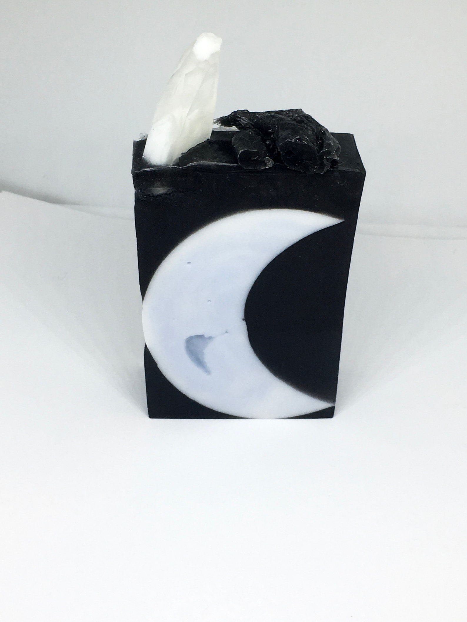 Crescent Moon Soap, Moon Crystal Soap, Outer Space, Galaxy, Galaxy Soap ...