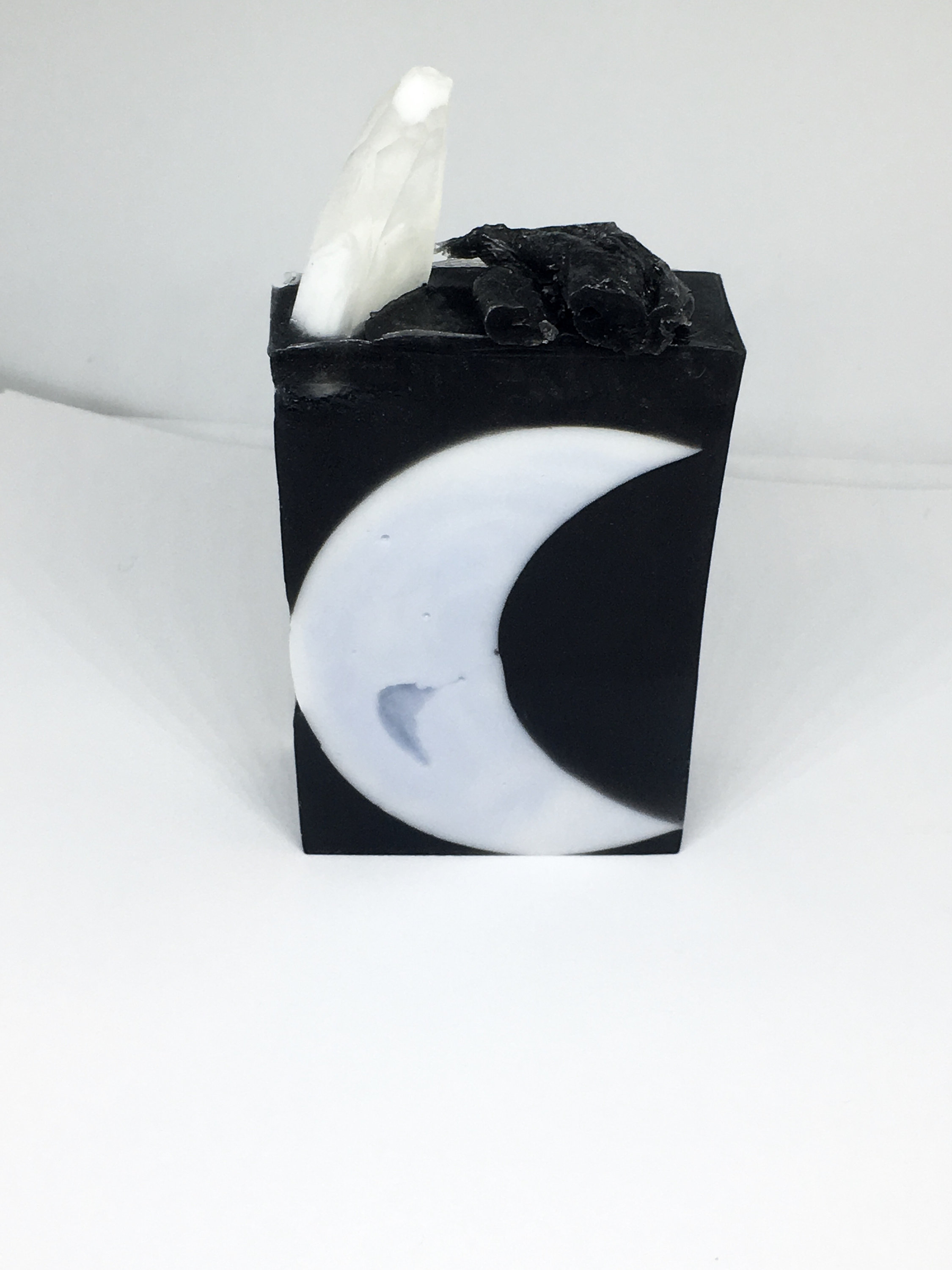 Crescent Moon Soap Moon Crystal Soap Outer Space Galaxy - Etsy Canada