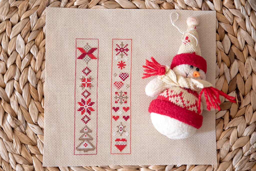 Christmas Bookmark Cross Stitch Pattern PDF Download Chart - Etsy