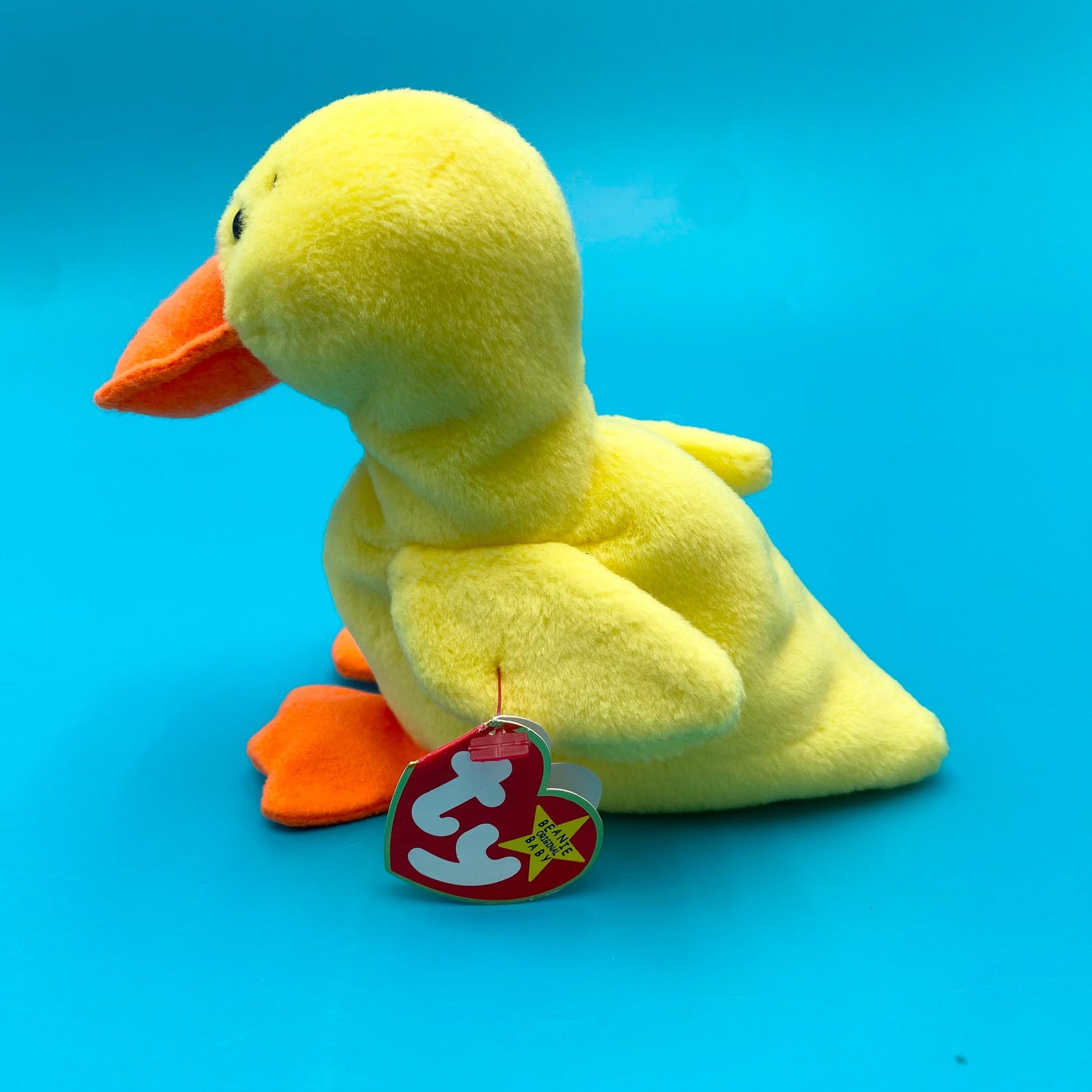Ty Beanie Baby Quackers the Duck - Etsy