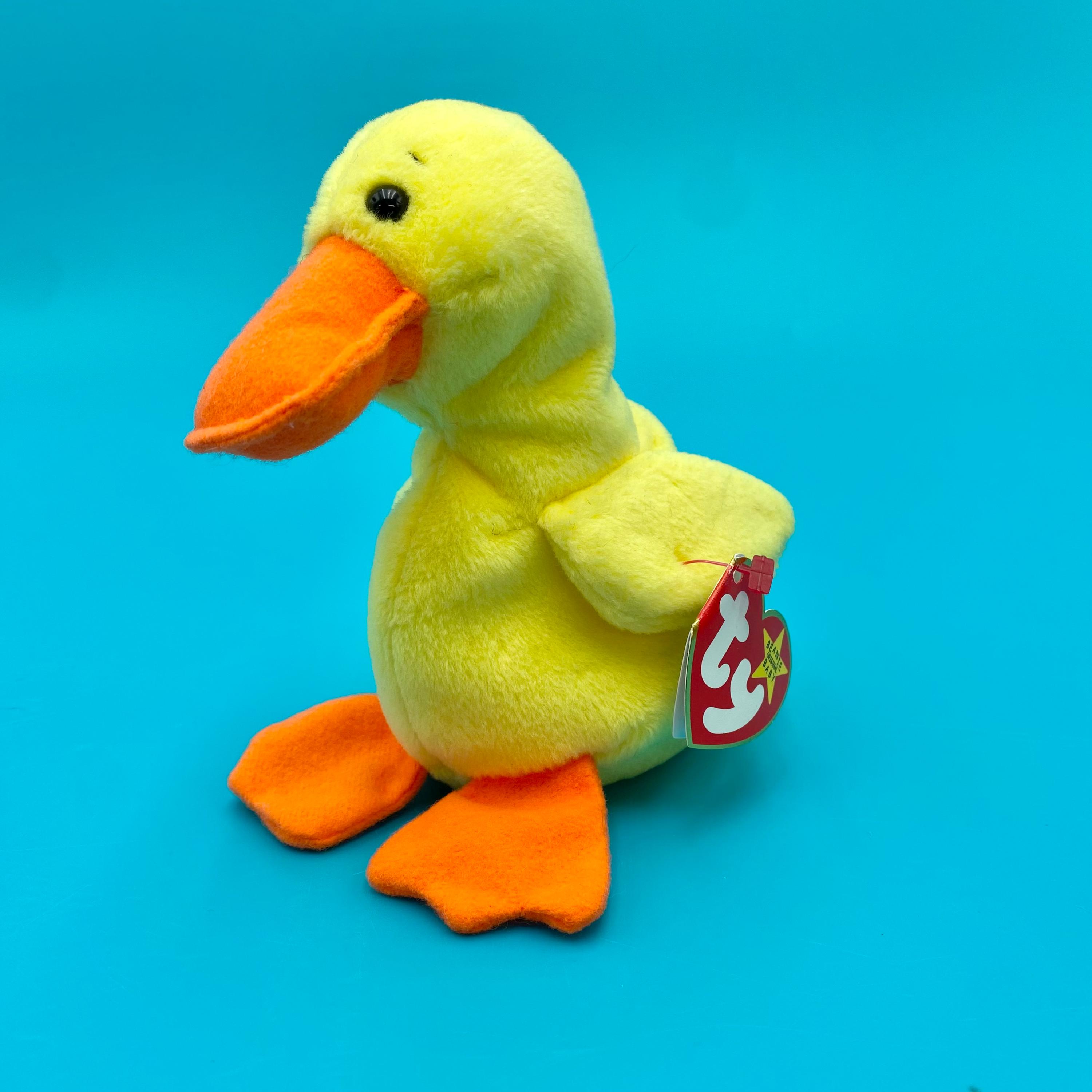 Ty Beanie Baby Quackers the Duck - Etsy
