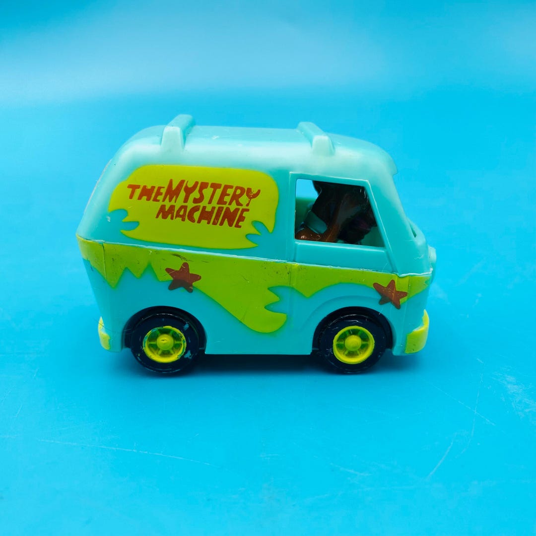 Scooby-doo Mystery Machine Toy 1996 Vintage Van Burger King-played ...